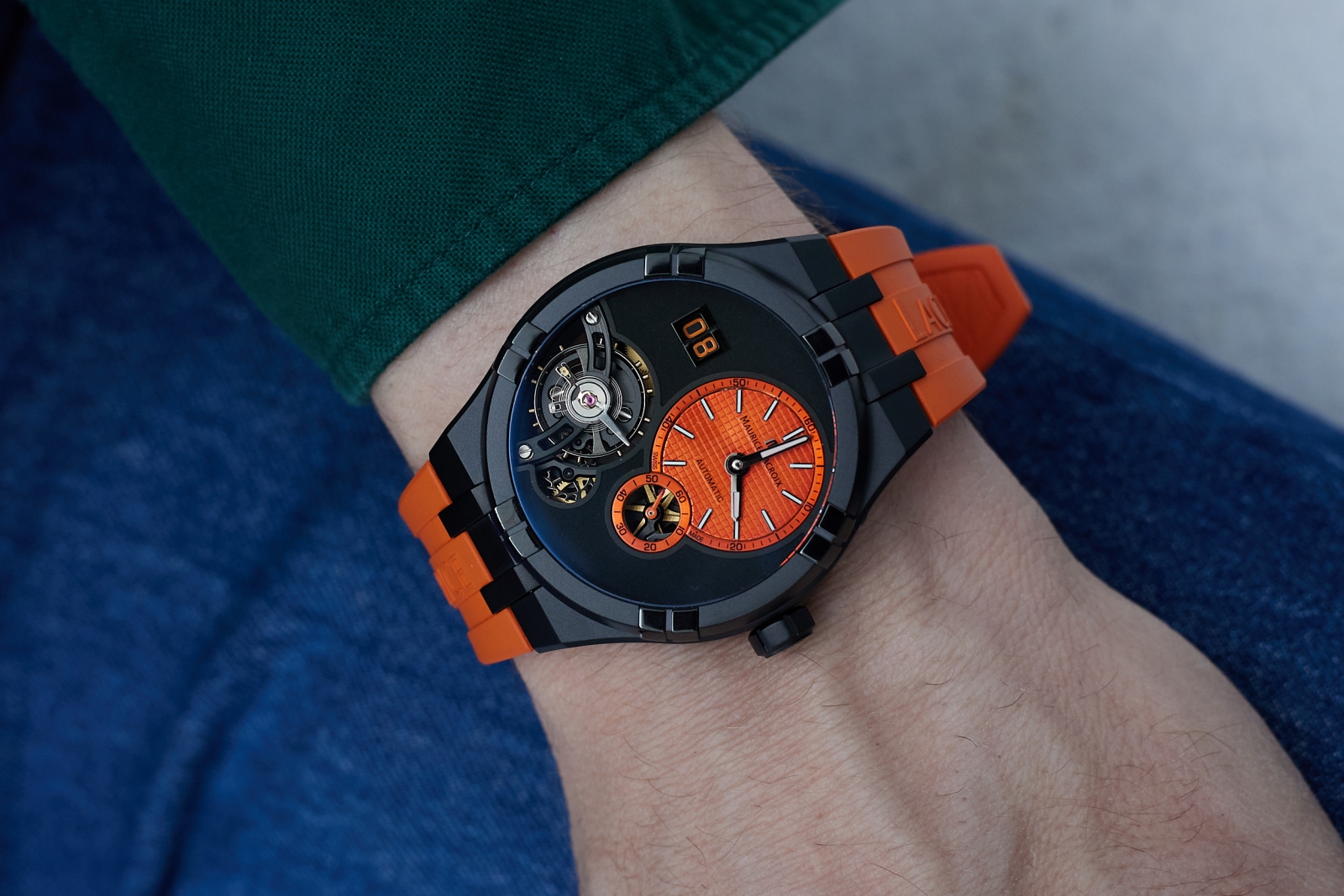 Maurice Lacroix AIKON Master Grand Date Technicolour - Loupiosity.com